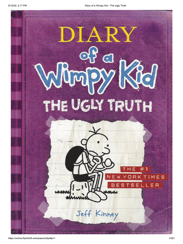 Diary of A Wimpy Kid - 5 The Ugly Truth | PDF | Fictional Diaries ...