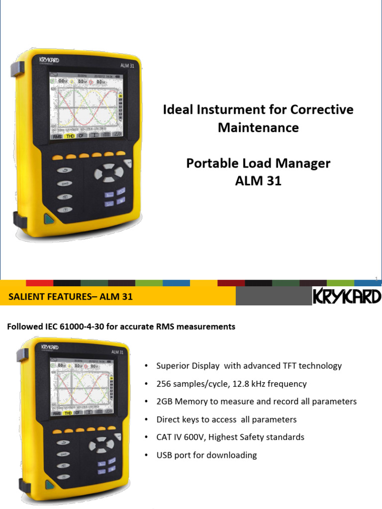 Krykard ALM PQA | PDF | Power (Physics) | Electrical Engineering
