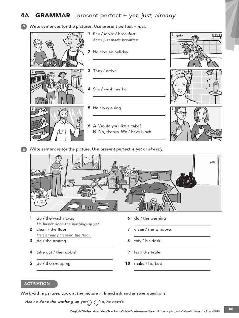 Unit 4 - Present Perfect Vs Past Simple | PDF | Language Mechanics ...