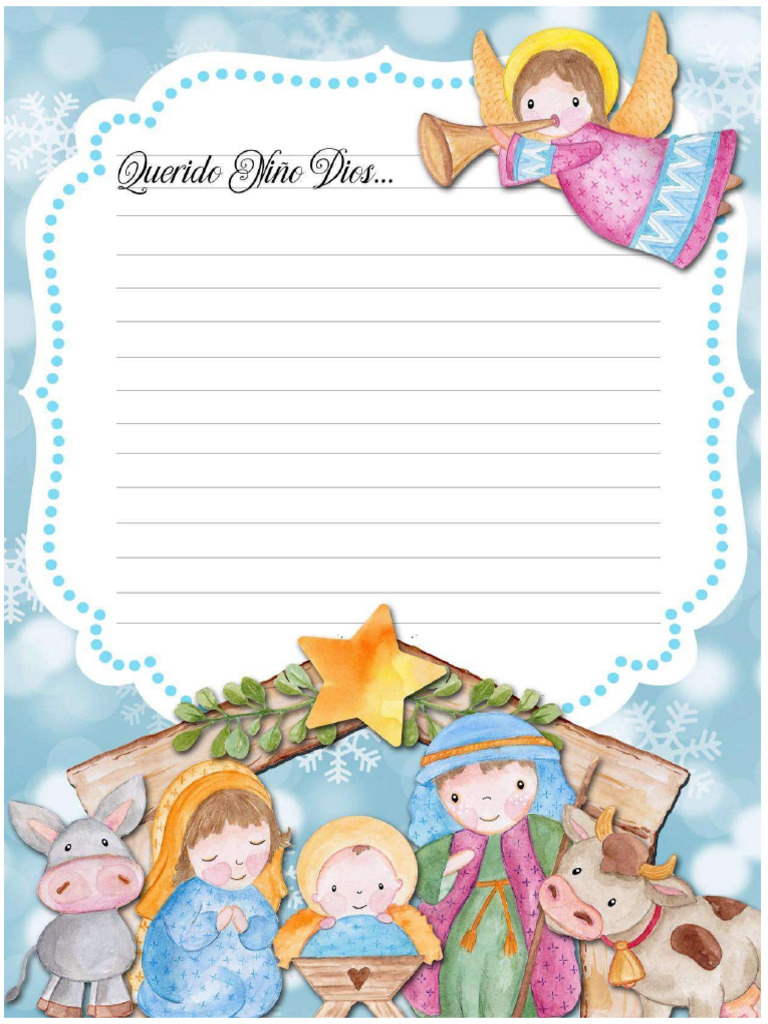 Carta Al Niño Dios | PDF
