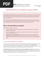 Self-Sufficiency Matrix Overview | PDF