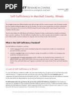 Self-Sufficiency Matrix | PDF