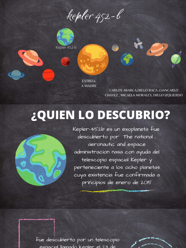 Kepler 452b: Supertierra y su distancia | PDF | Exoplaneta | Tierra