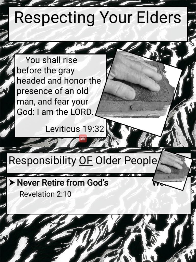 Honoring and Supporting Elders | PDF | Old Testament Books | Religious ...