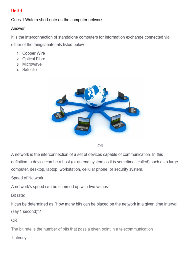 CN KCS-603 Important Questions Solved | PDF | Osi Model | Internet Protocols