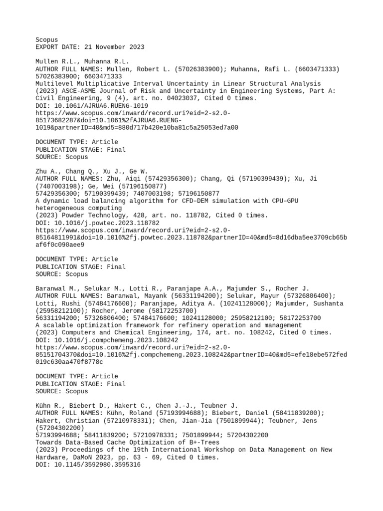 Scopus | PDF | Open Access