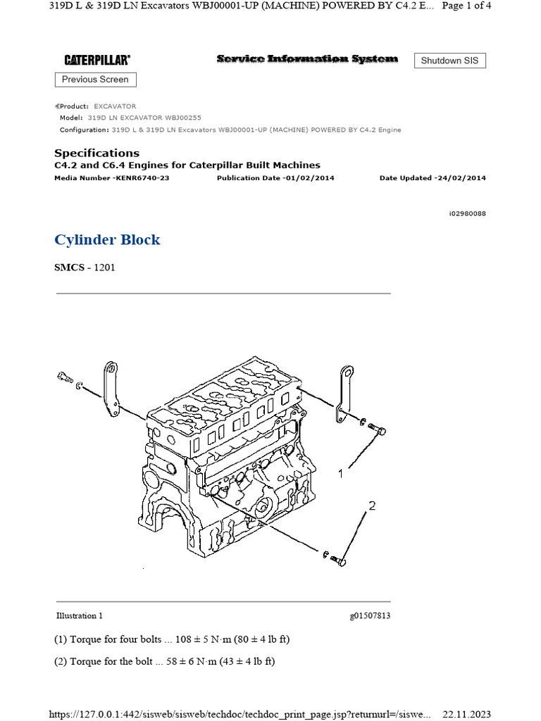Cylinder Block: Specifications | PDF | Engineering Tolerance | Cylinder ...