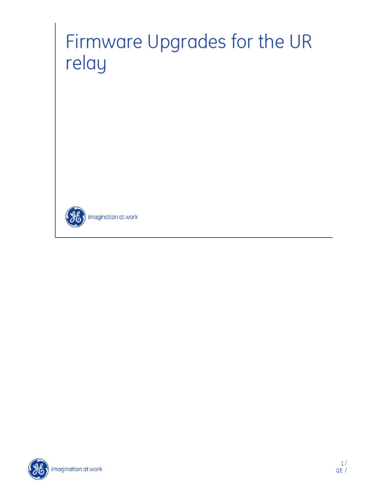 UR FirmwareUpgrade 060531 | PDF | Computer File | Software Engineering