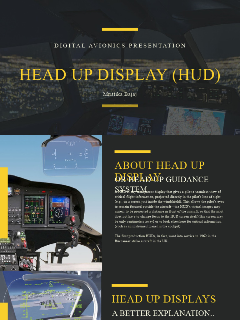 Head Up Display System | PDF | Aviation | Optics