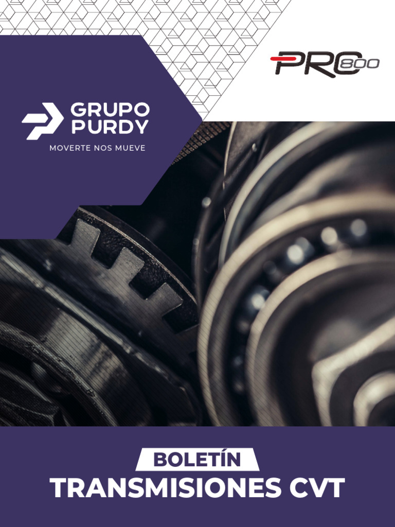 Transmisiones CVT en Toyota | PDF | Transmisión automática | Ingeniería ...