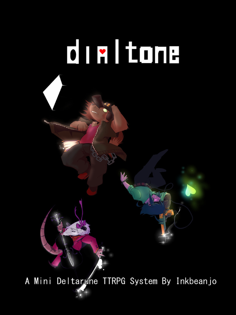 Dialtone - A Mini Deltarune Tabletop RPG System | PDF
