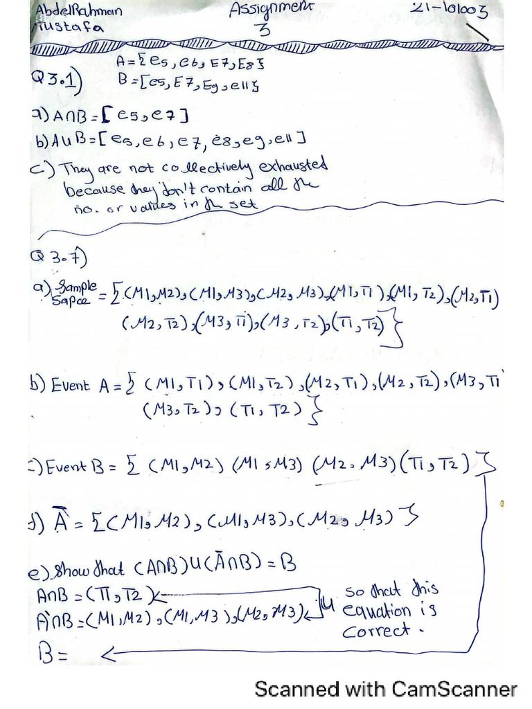 Statistics Assignment 3 Solution | PDF