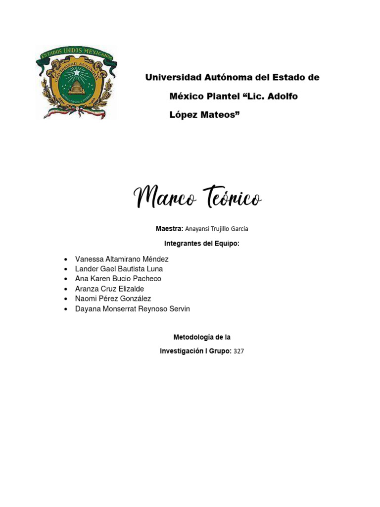 Marco Teórico Capitulo II | PDF | Adolescencia | Comportamiento