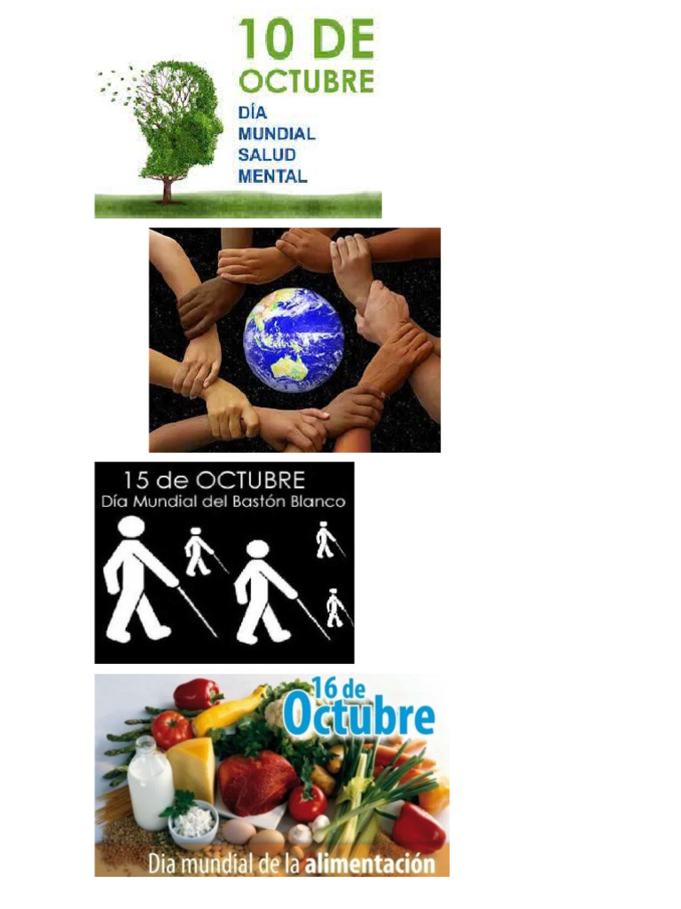 Efemeride Del Mes de Octubre | PDF