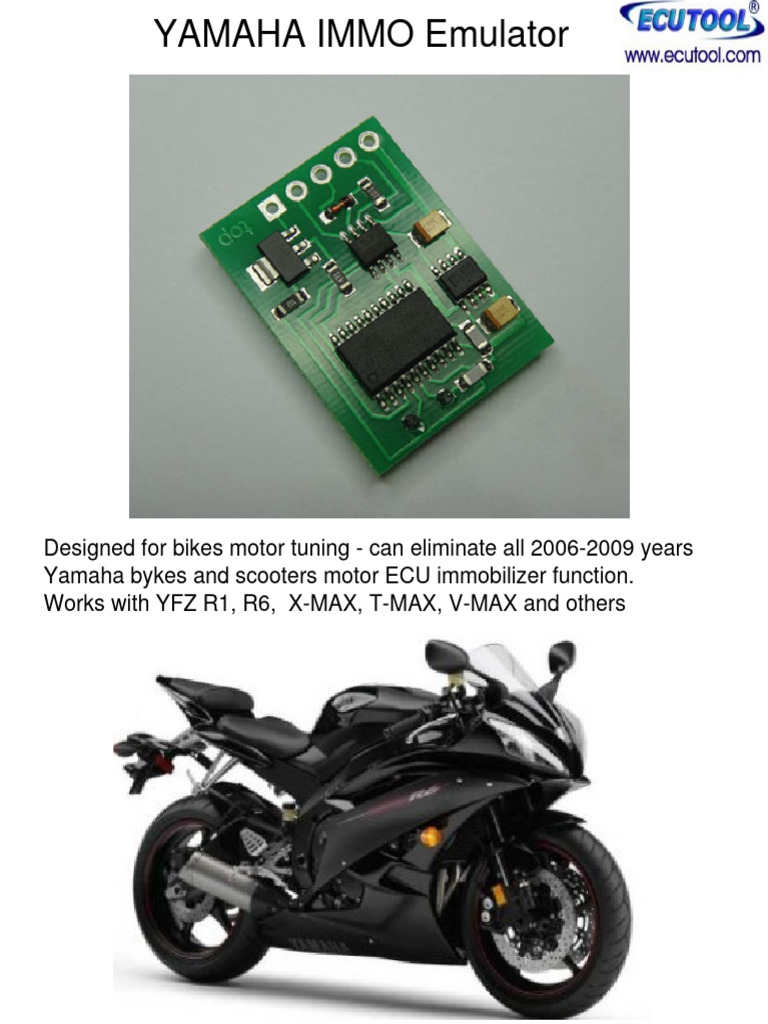 3502020-Yamaha Immobilizer Emulator | PDF