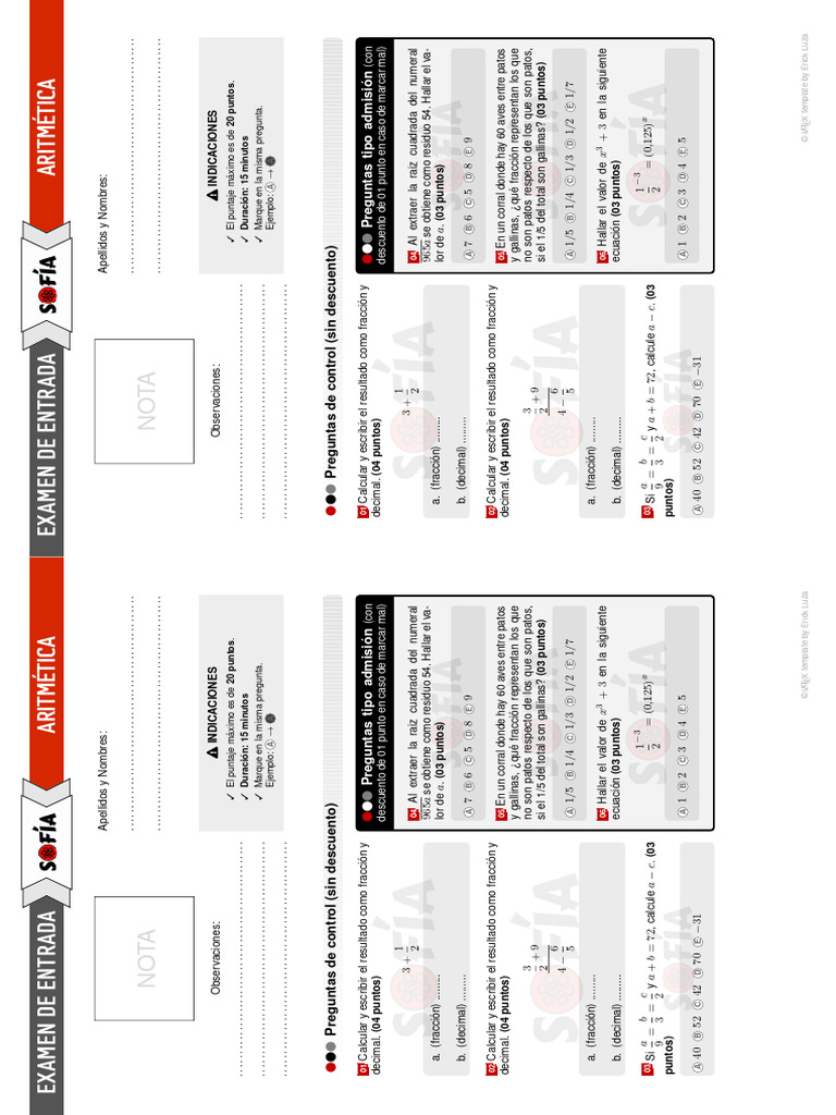Prueba 031123 I | PDF | Álgebra | Codificaciones