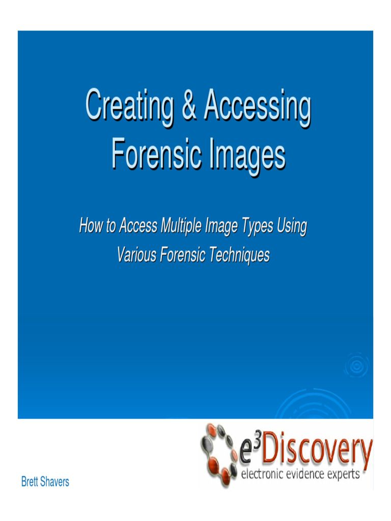 Accessing Forensic Images Pdf Operating System Floppy Disk