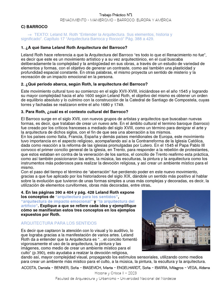 Significado y Contexto del Barroco | PDF | Barroco | Renacimiento