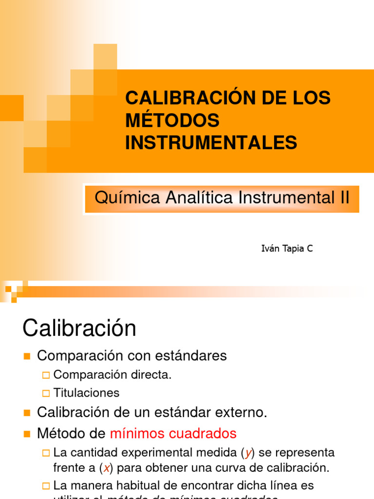 2.-Curvas de Calibración | PDF | Calibración | Desviación Estándar