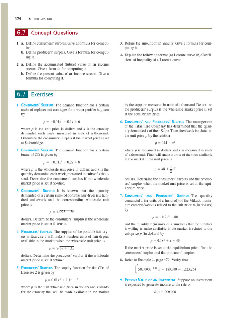 Consumers' and Producers' Surplus Explained | PDF | Economic Surplus | Demand Curve
