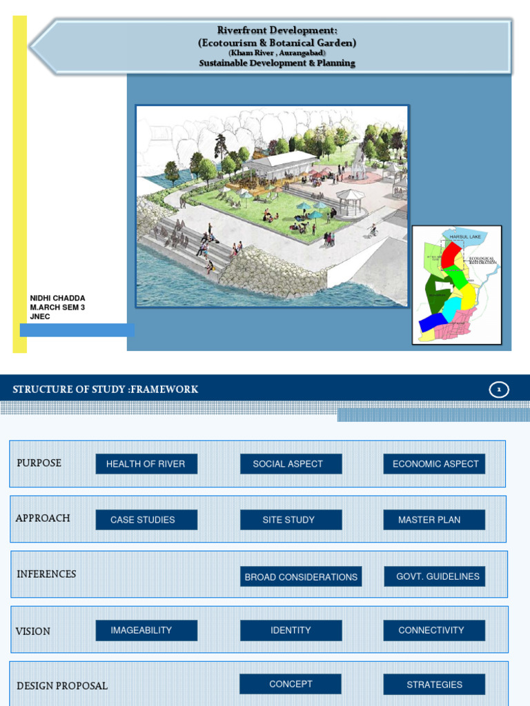 Submission Riverfront Development Kham River Aurangabad | PDF | Ecology ...