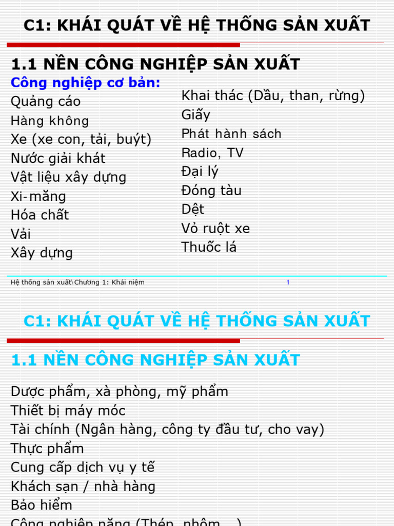 Chapter 1 Khai Niem | PDF