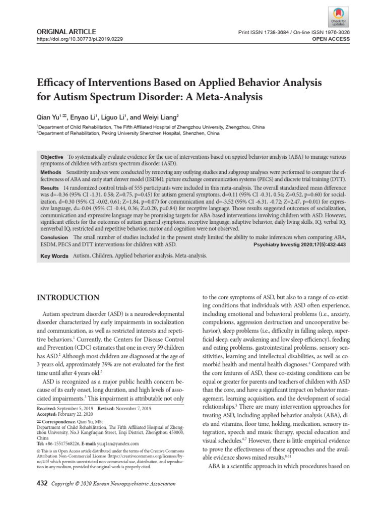 Asd Jurnal 1 | PDF | Autism Spectrum | Mental Disorder
