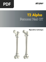 T2 Proximal Humeral Nailing System - Stryker | PDF | Screw | Orthopedic Surgery