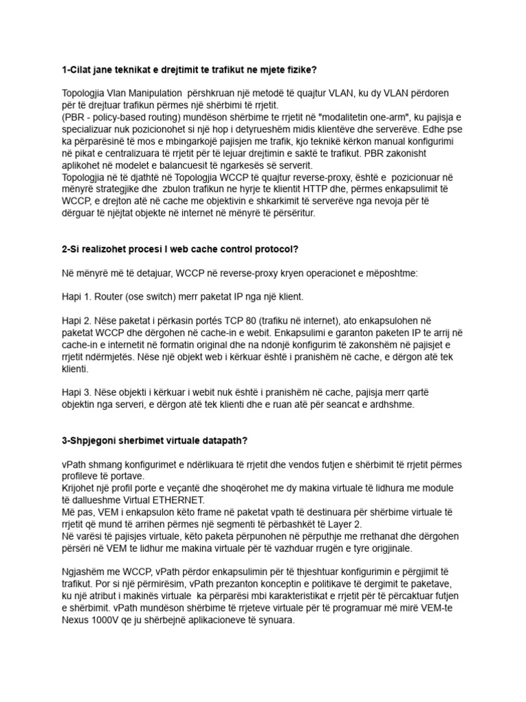 1-Cilat Jane Teknikat e Drejtimit Te Trafikut Ne Mjete Fizike | PDF