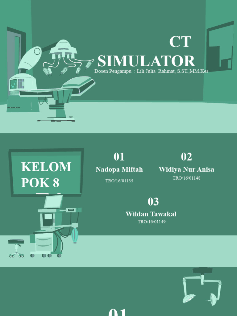 A CT Simulator - Pengantar Pencitraan Diagnostik Mutakhir | PDF | Teknologi & Rekayasa