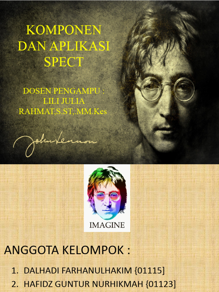 Komponen dan Aplikasi SPECT | PDF | Komputer