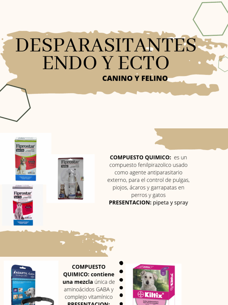 Endo y Ecto Parasitos | PDF | Drogas | Parasitología