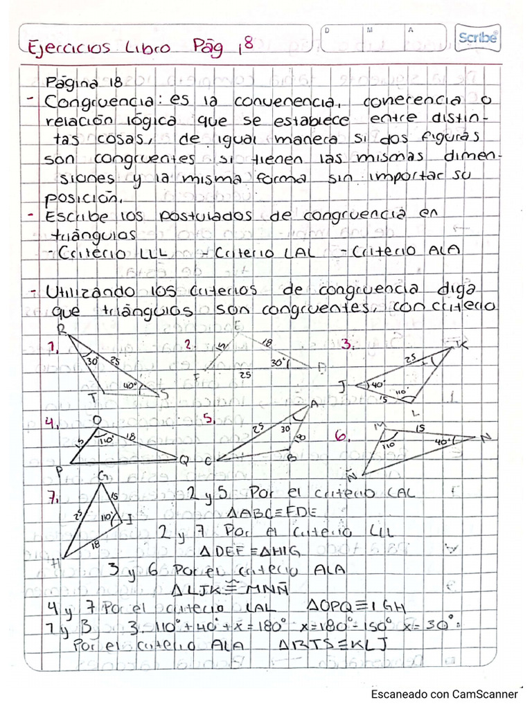 Mate Ejercicios P2 - Paula Castillo | PDF