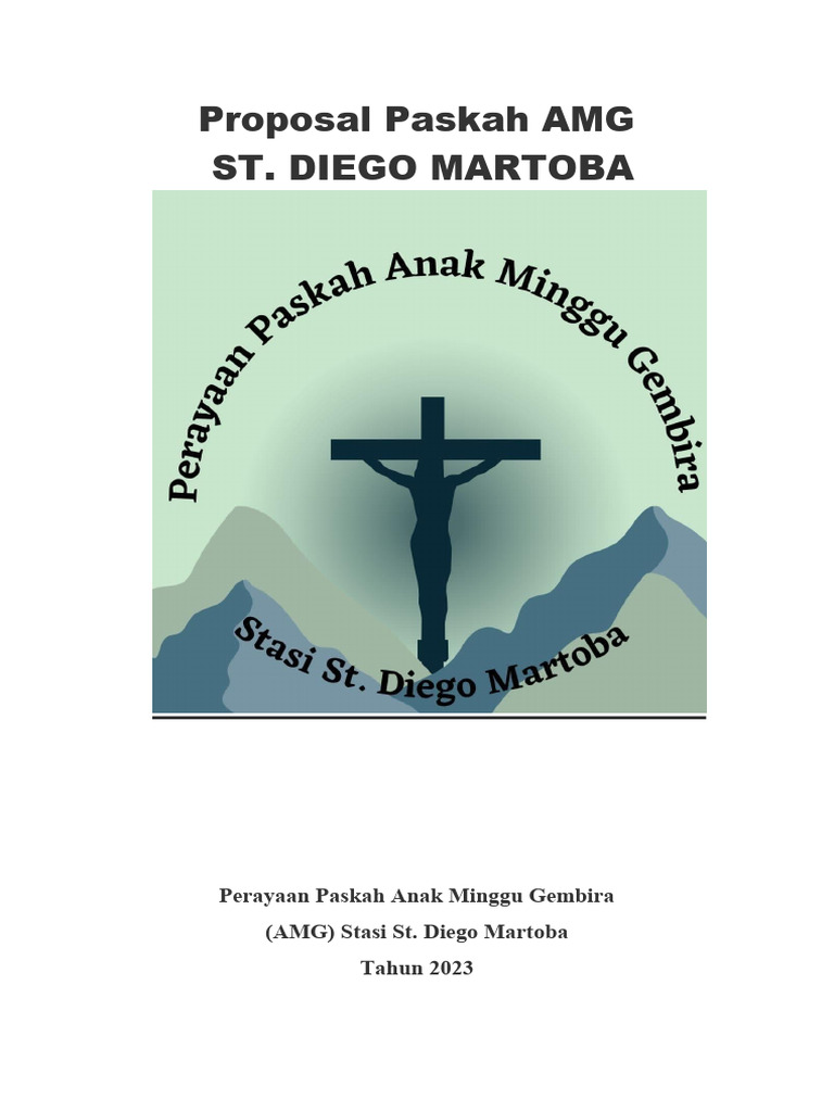 Perayaan Paskah AMG St. Diego 2023 | PDF