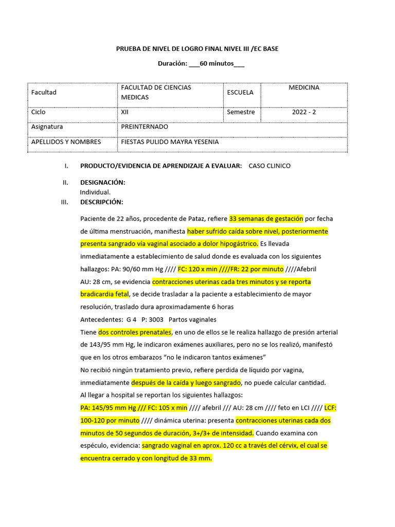 Prueba de Nivel de Logro Final Nivel Iii Ciclo Xii 2022 - 2-Fiestas ...