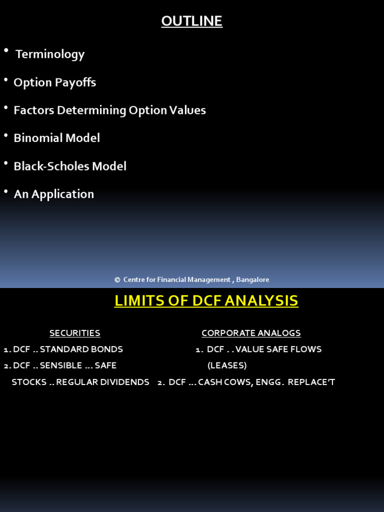 Chapter 7 - Value of Real Options - Latest | PDF | Option (Finance ...