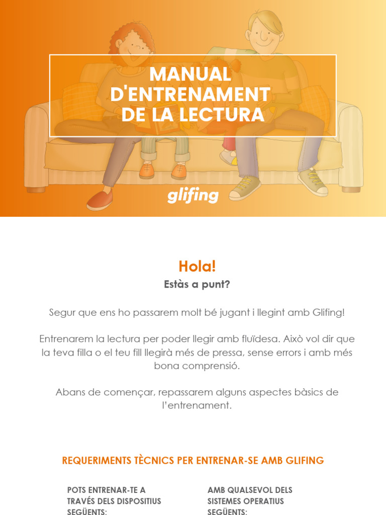 Manual Per A Les Famílies Glifing Pro | PDF