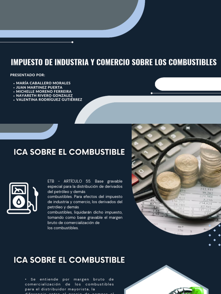 Impuesto de Industria y Comercio en Combustibles | PDF | Impuestos ...