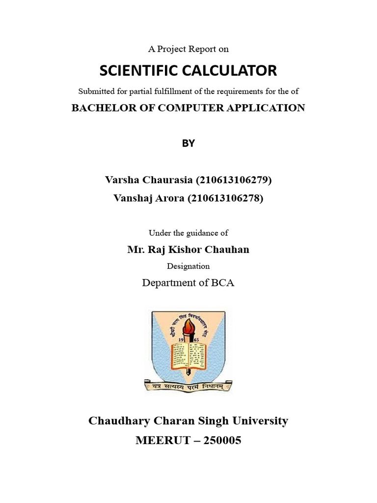 Minorproject SRS | PDF | Usability | Calculator