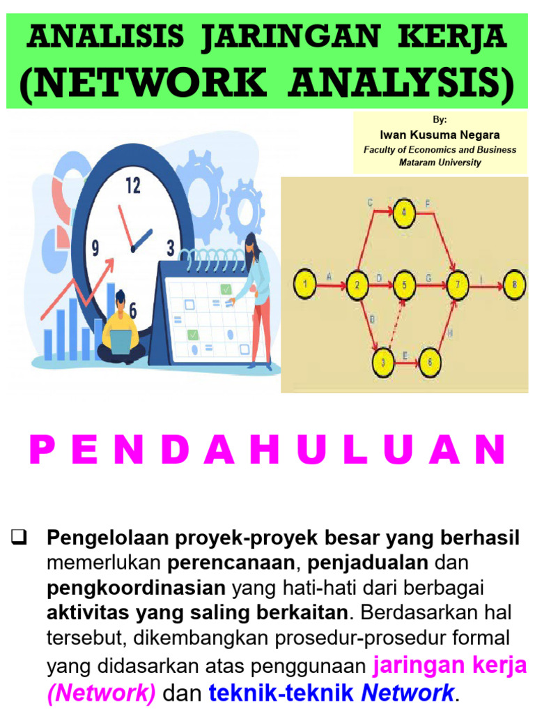 Materi 8 Network Analysis - Iwan KN | PDF