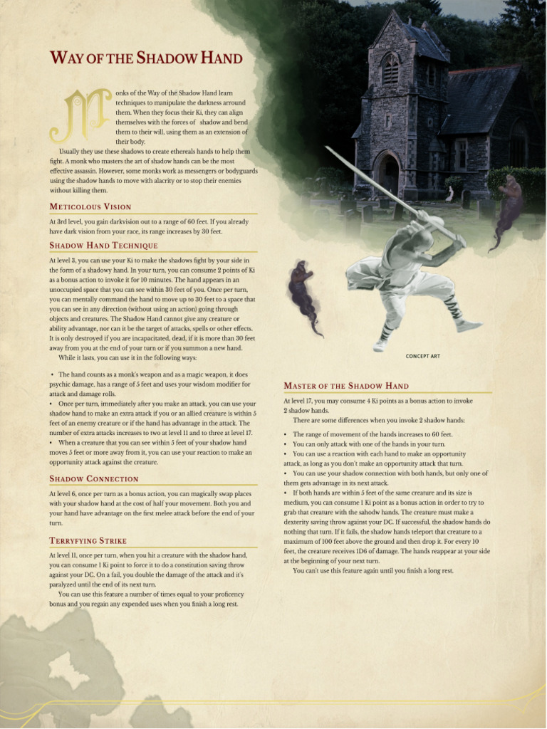 2791132-Way of The Shadow Hand | PDF