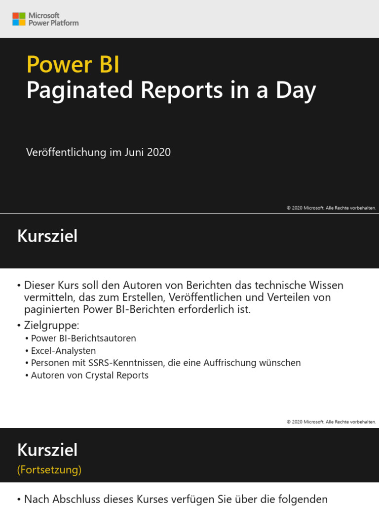 PowerBIPRIAD Presentation de-DE | PDF