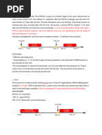 Beef Cow Synchronization Protocols | PDF | Cattle | Land Management