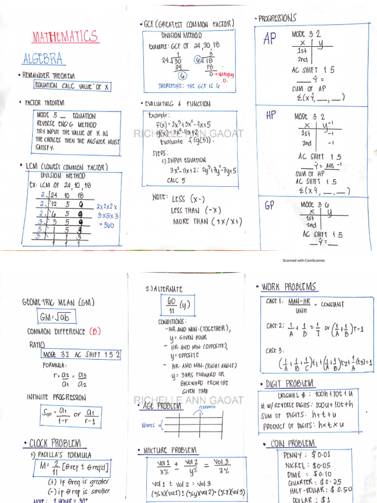 Math Calctechsothersinc R1CH3LL3G | PDF