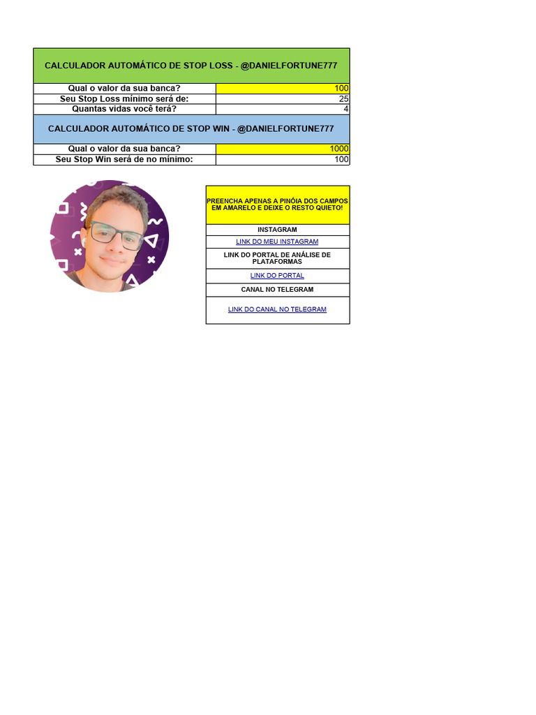 Daniel Fortune - Stop Loss - Stopwin 4 | PDF