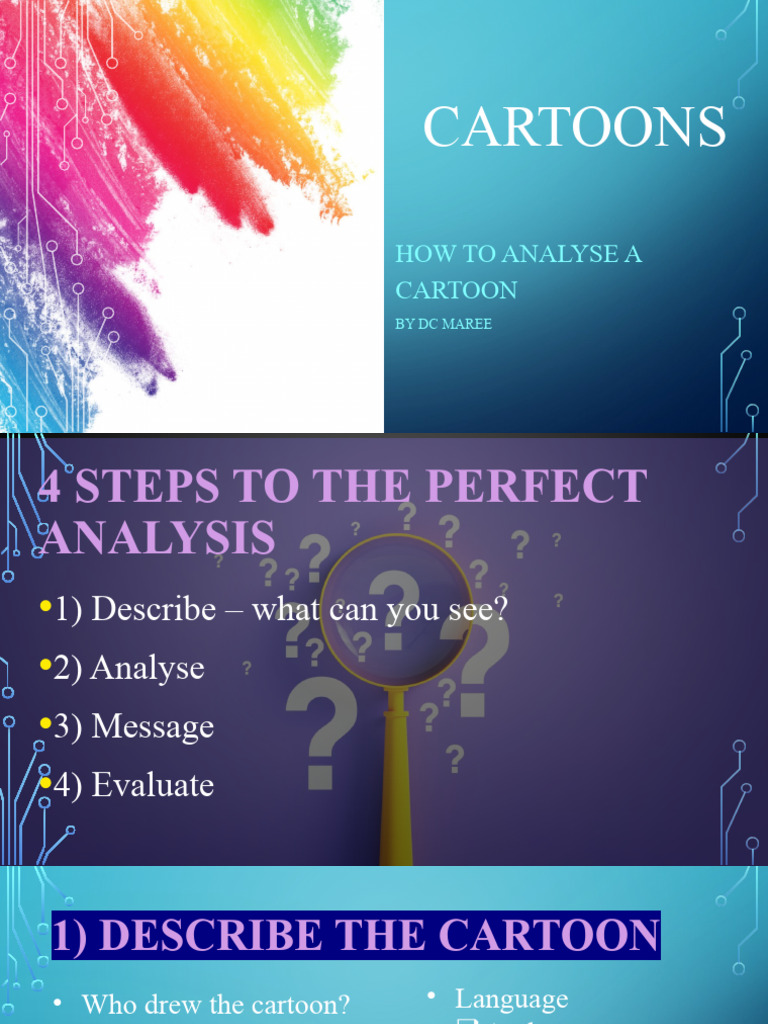 Cartoon Analysis Lesson 1 DME | PDF | Humour | Irony