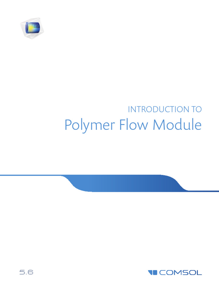 Introduction To Polymer Flow Module | PDF | Fluid Dynamics | Shear Stress