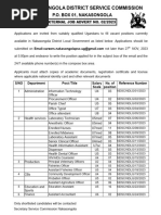 PSC Form 3-2 - Job Application Form | PDF