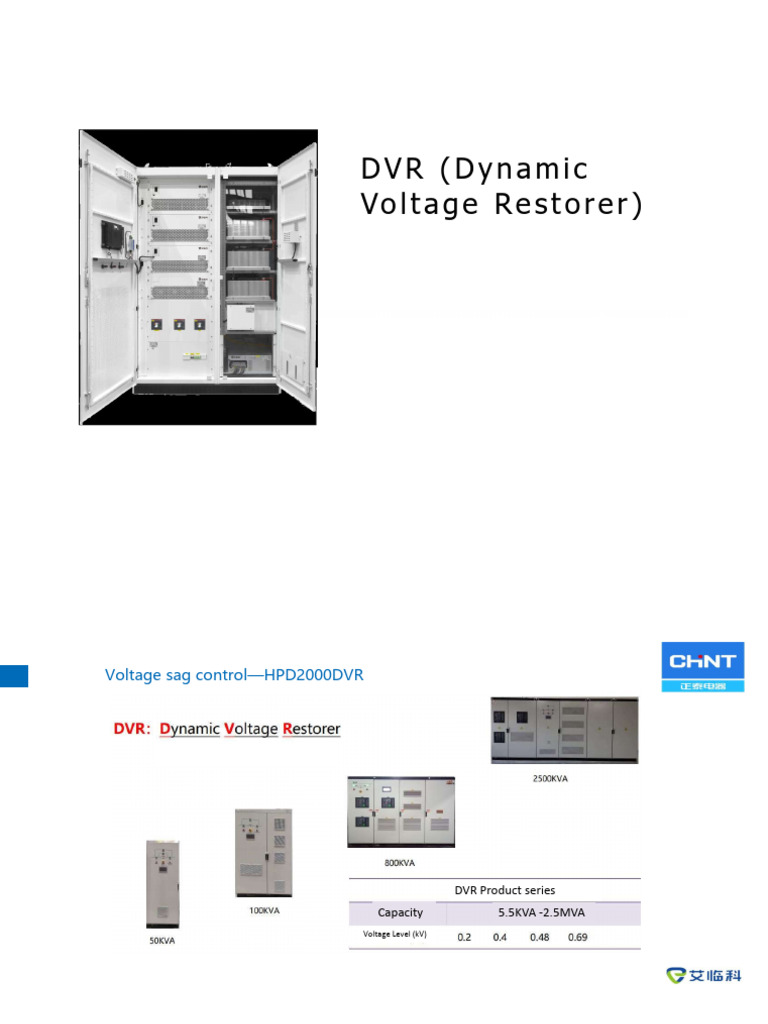 Perbandingan DVR dan UPS untuk CNC | PDF