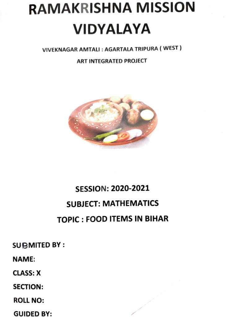 Art Integrated Project Maths | PDF